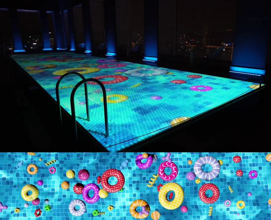 L7_hotel pool mapping 2 on Vimeo