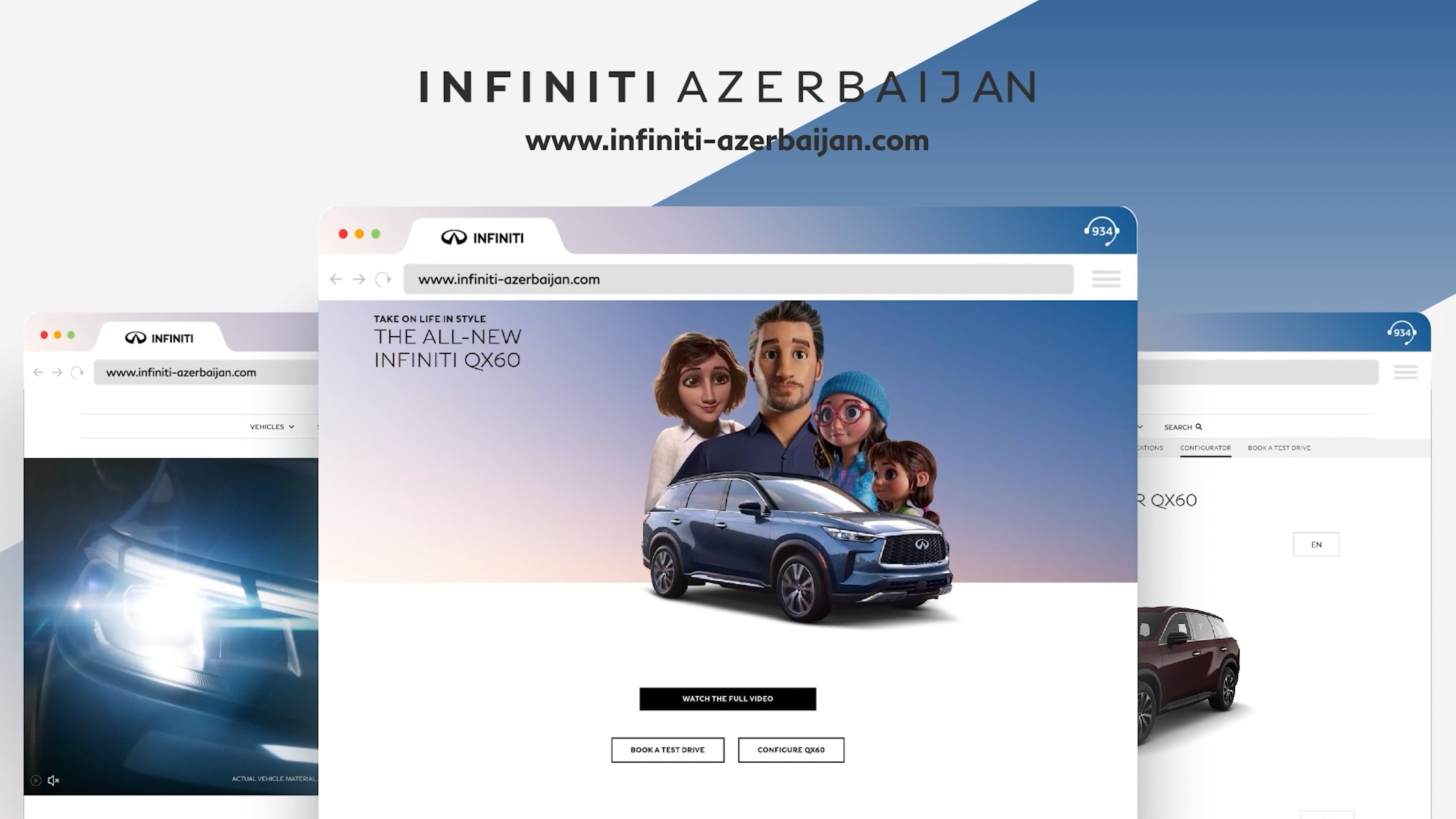 Infiniti Cars Website Screencast Video on Vimeo