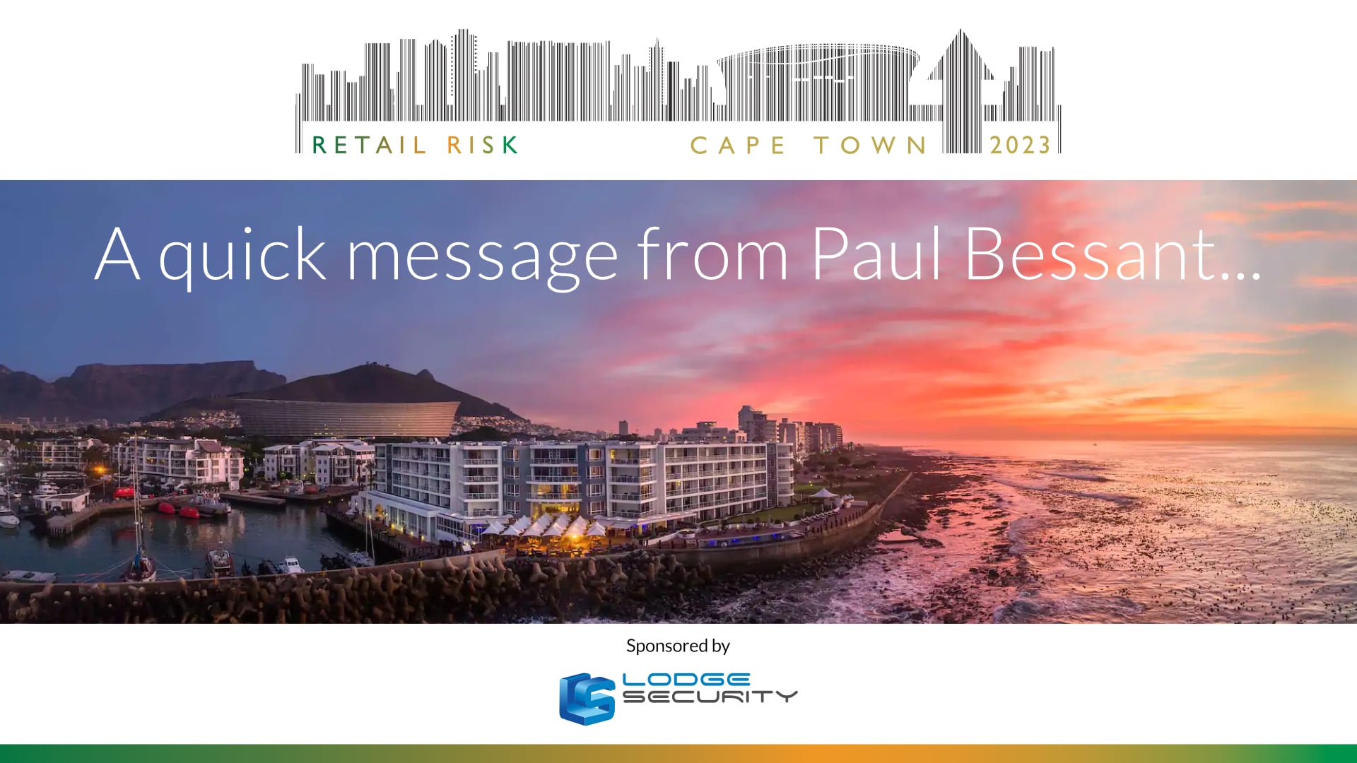 Retail Risk – Cape Town: a quick message from Paul Bessant. on Vimeo