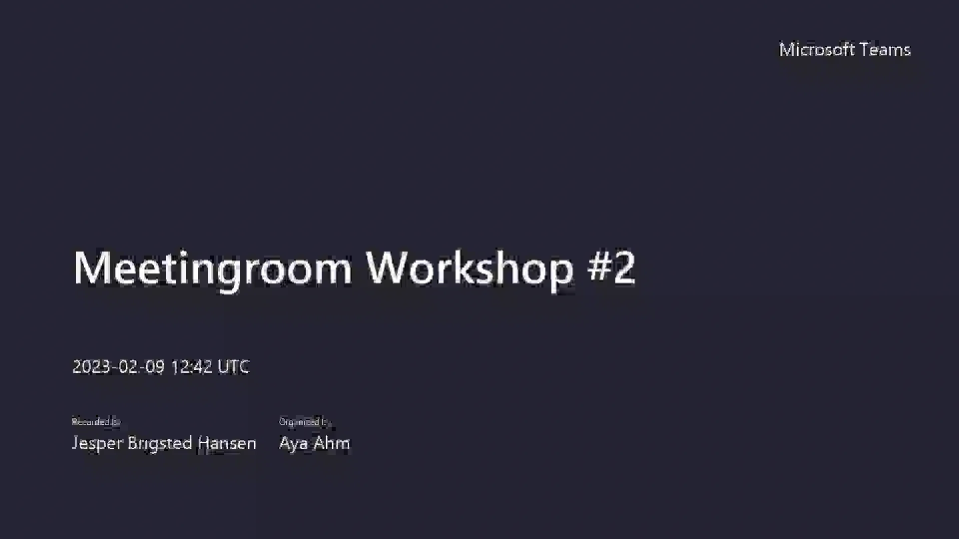 Meeting room Workshop Poly Devices on Vimeo