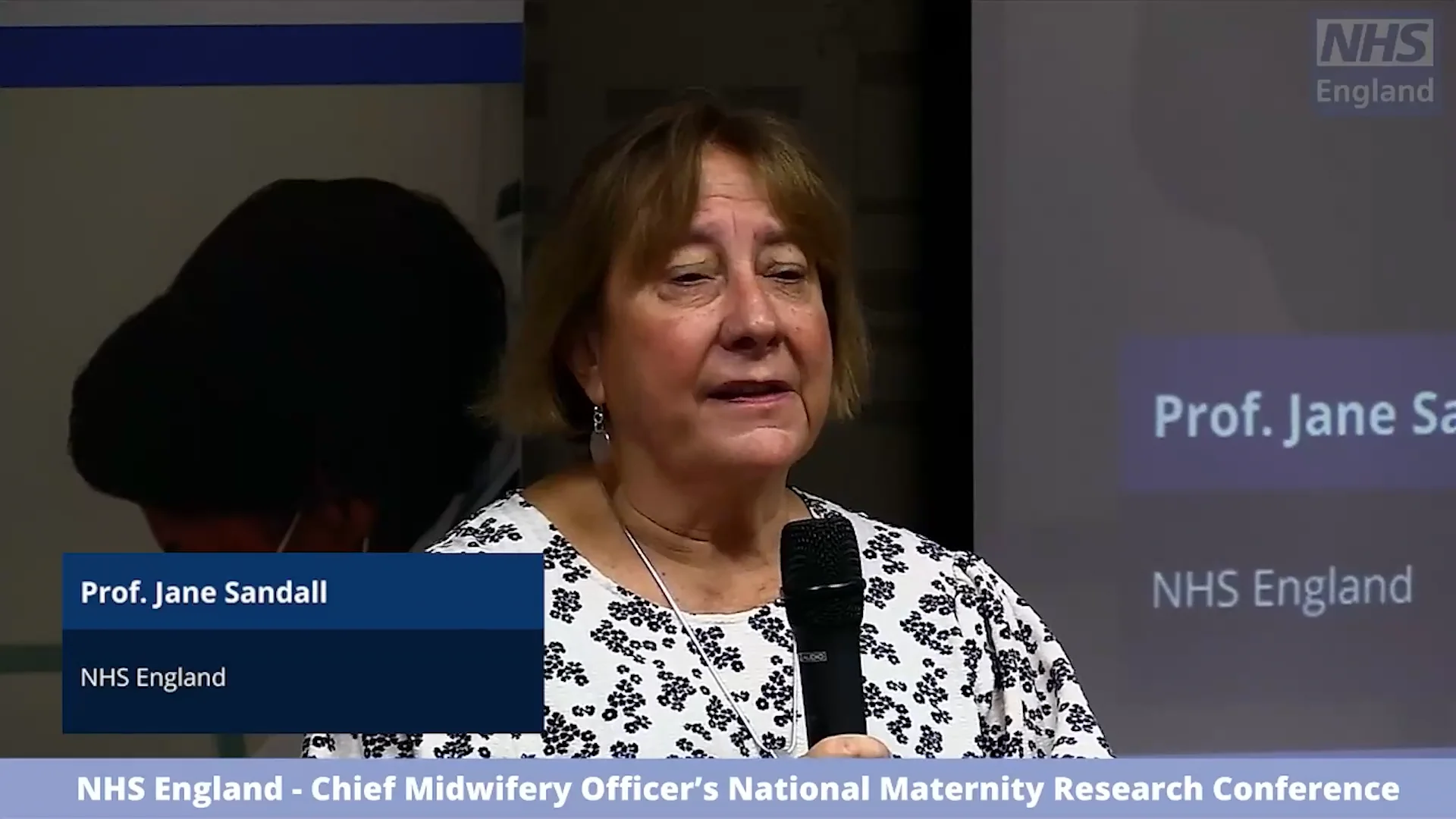 Prof Jane Sandall - Conference Intro on Vimeo