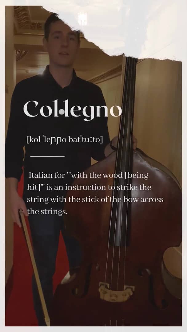 Explaining "col legno battuto" with Principal Bass Nick Myers on Vimeo