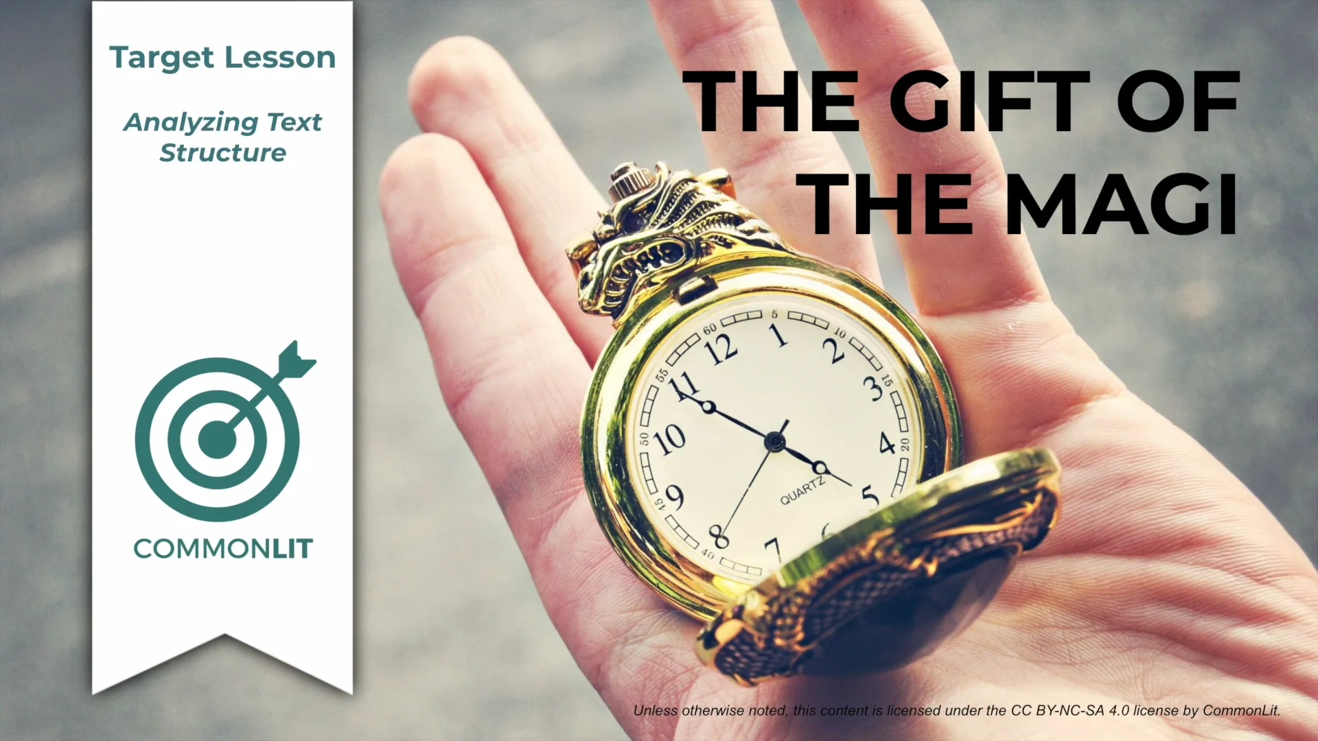 Target Lesson: The Gift of the Magi