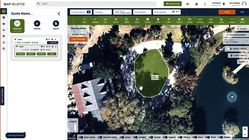 Calculate Materials, Labor, and Default Pricing - SatQuote