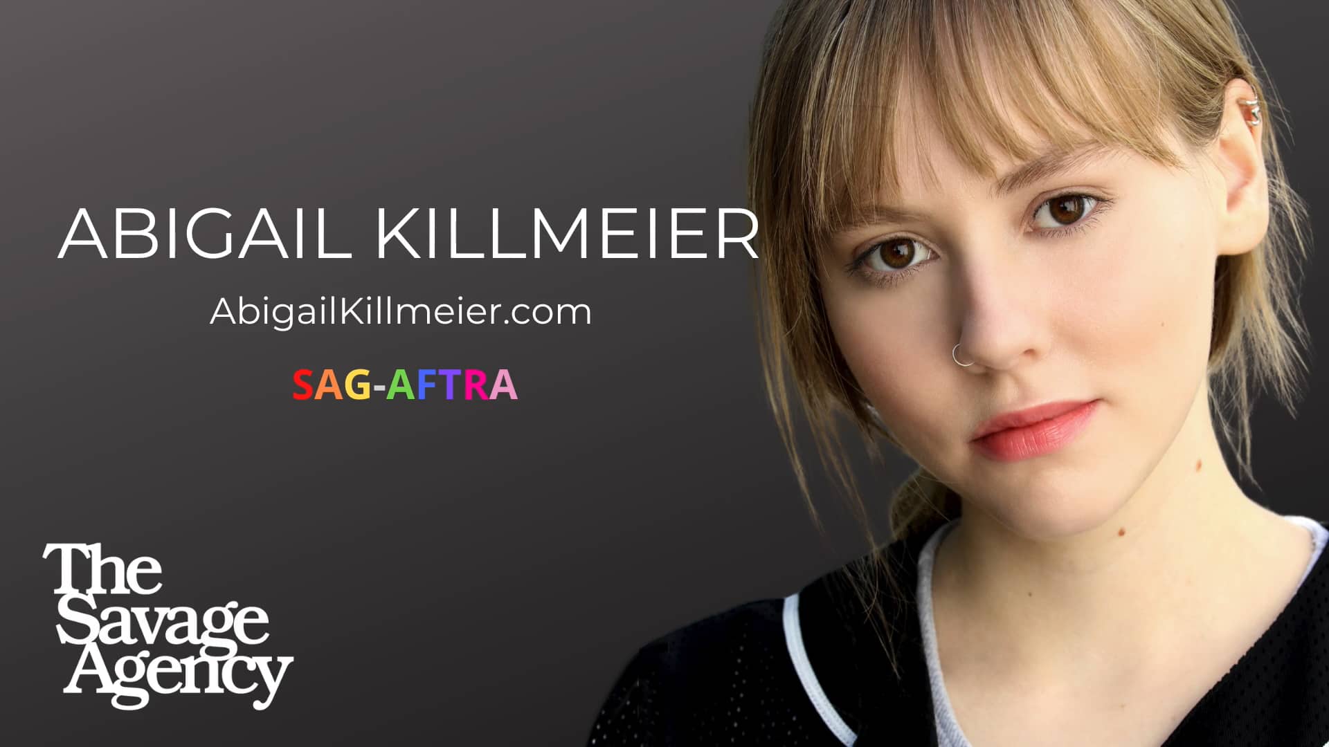 2023 ACTING REEL Abigail Killmeier on Vimeo