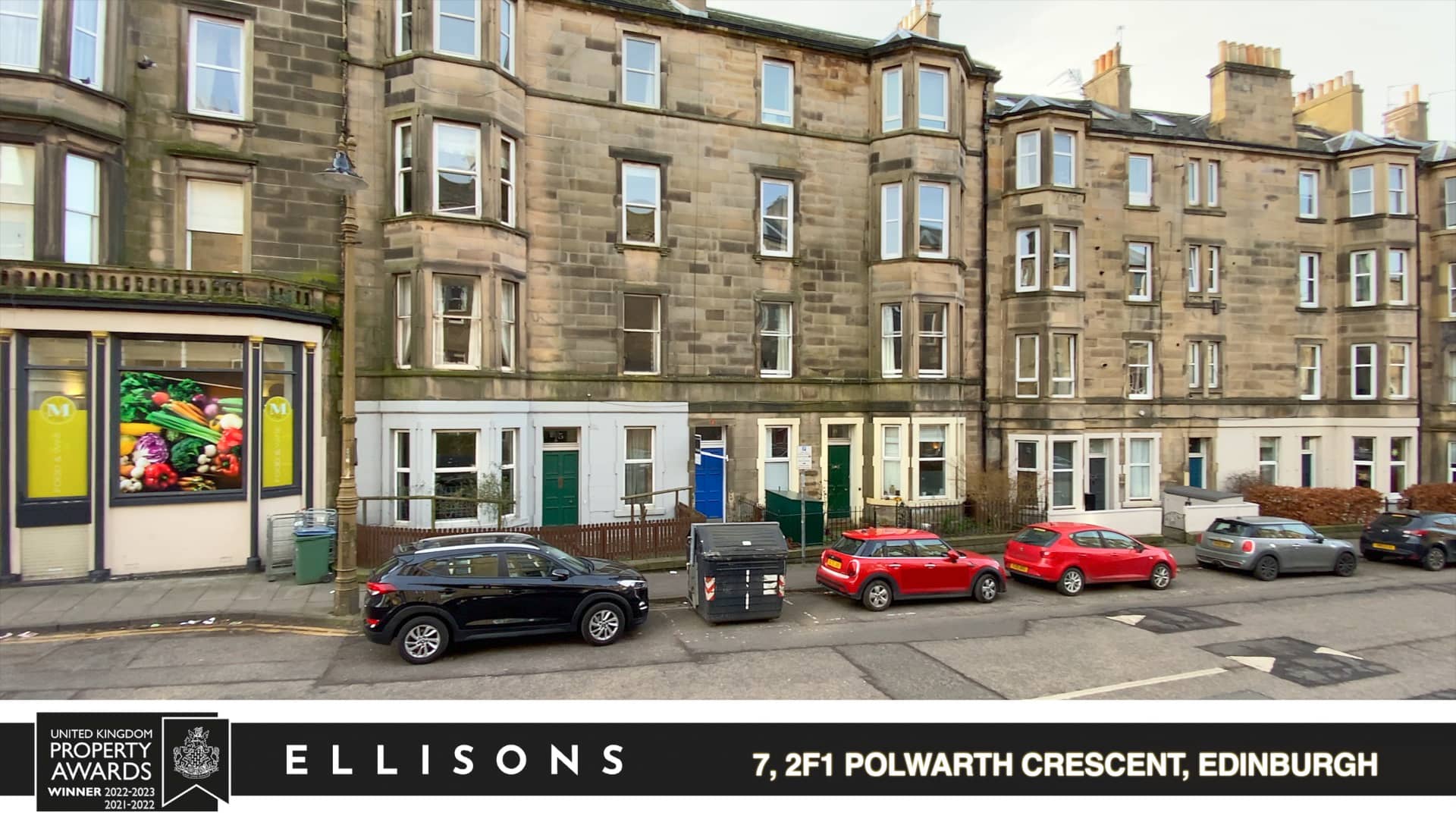 SCENEINVIDEO - 7 2F1 Polwarth Crescent, Edinburgh, Midlothian, EH11 1HP ...