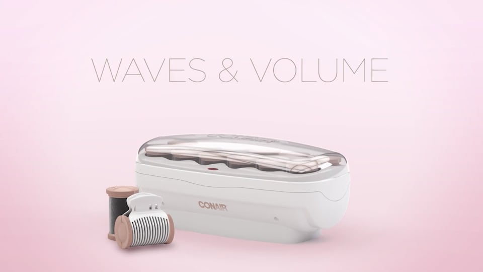 Conair Waves and Volume Ceramic Flocked Rollers (CHV12XN) on Vimeo