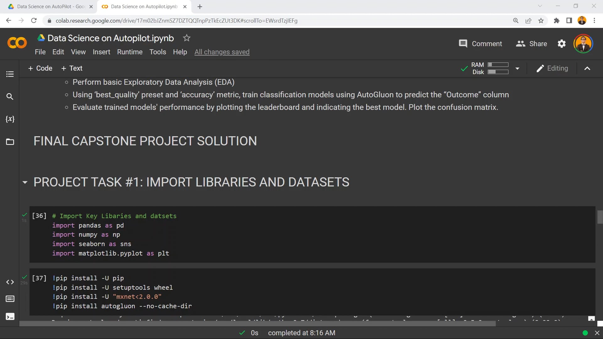 513. Final Capstone Project Solution on Vimeo