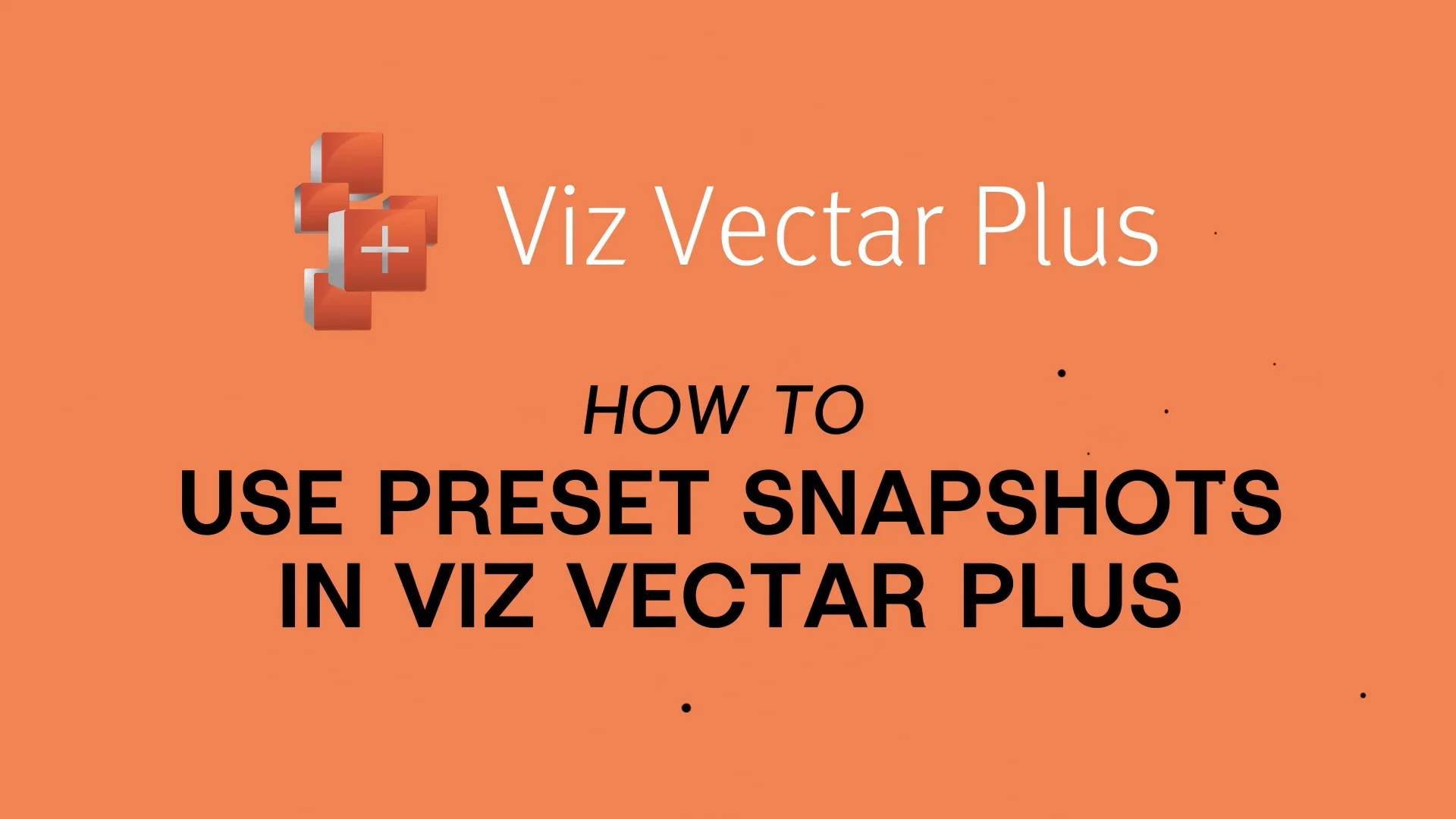 Viz Minute - How to use preset Snapshot Memories in Viz Vectar Plus on ...
