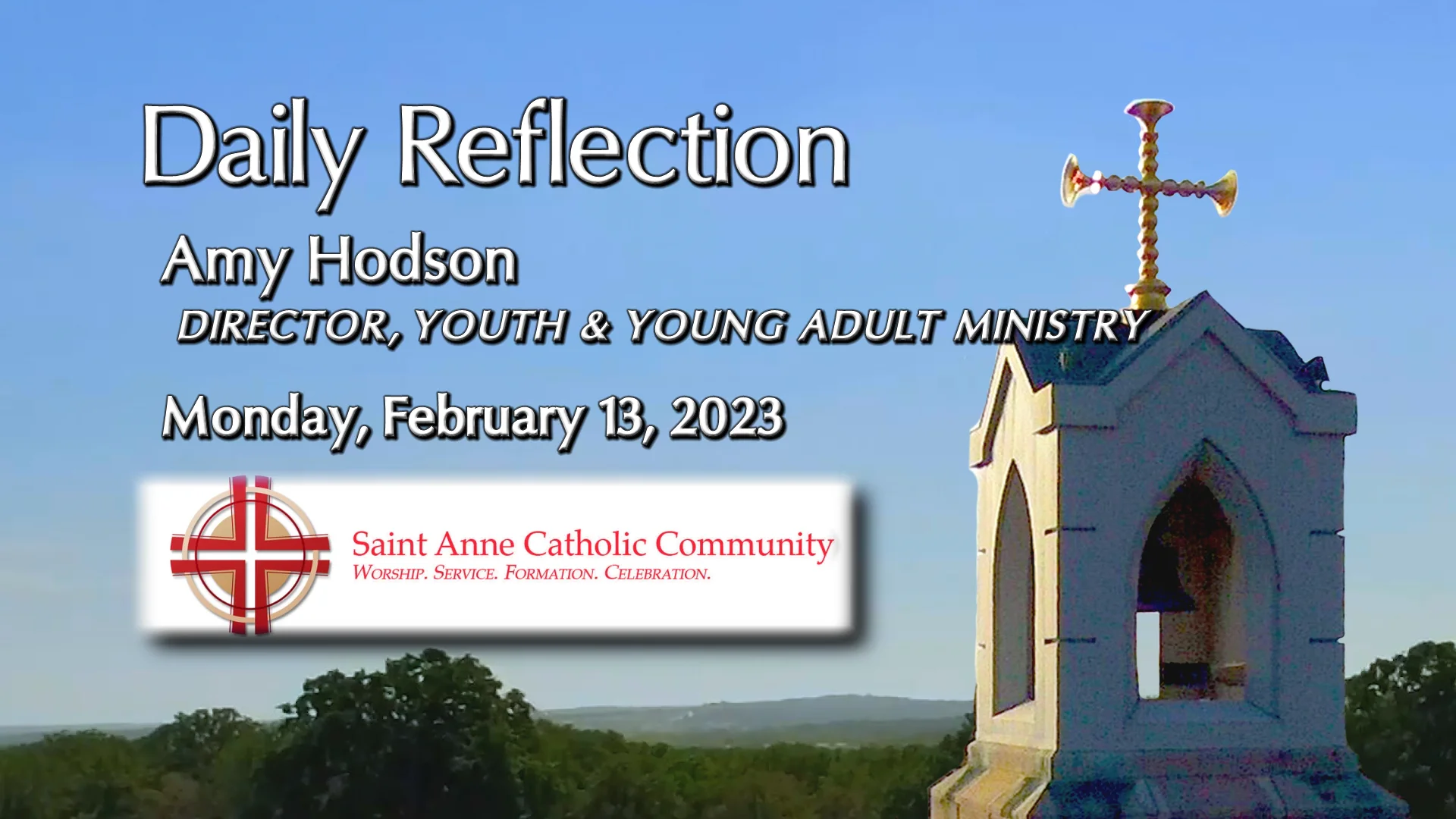 Daily Reflection for Monday, February 13, 2023 on Vimeo
