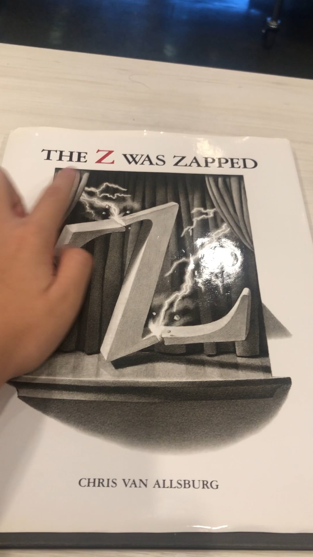 The Z Was Zapped by Chris Van Allsburg on Vimeo
