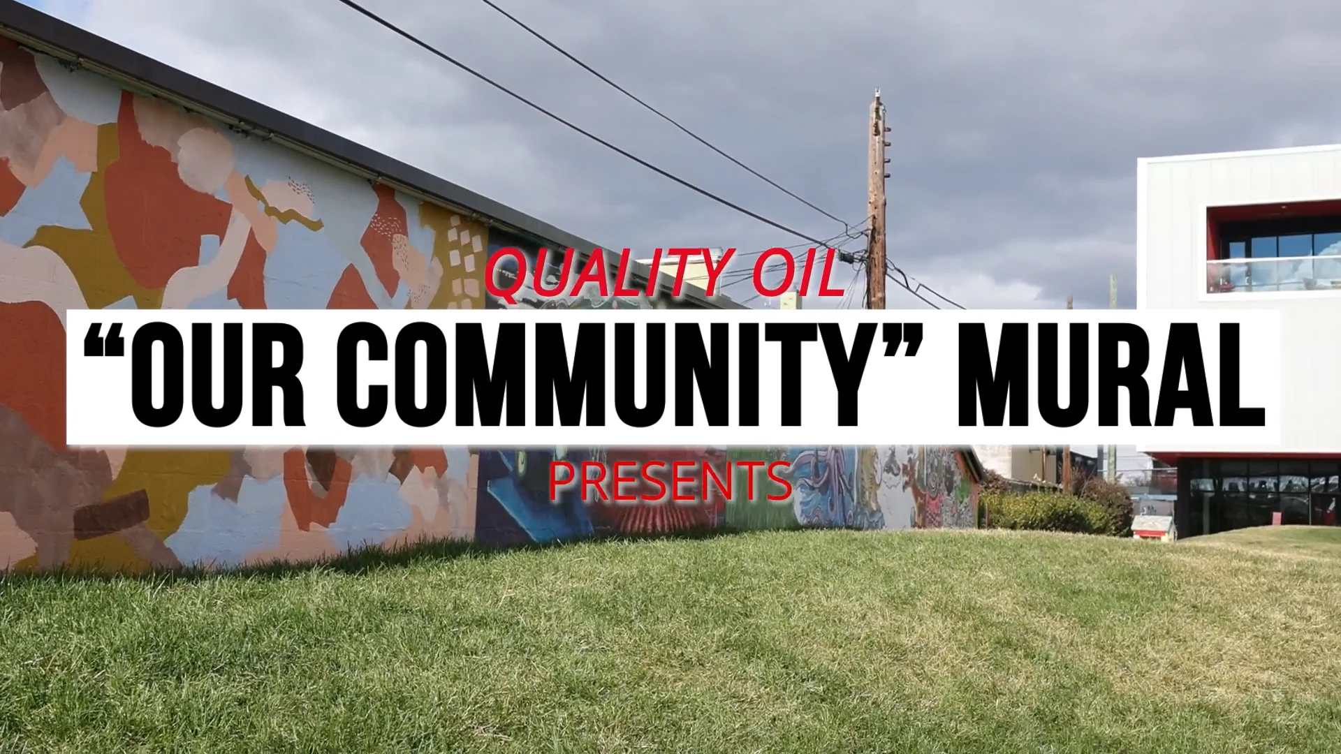 Leo Rucker Mural at Quality Mart on Broad St in Winston Salem on Vimeo