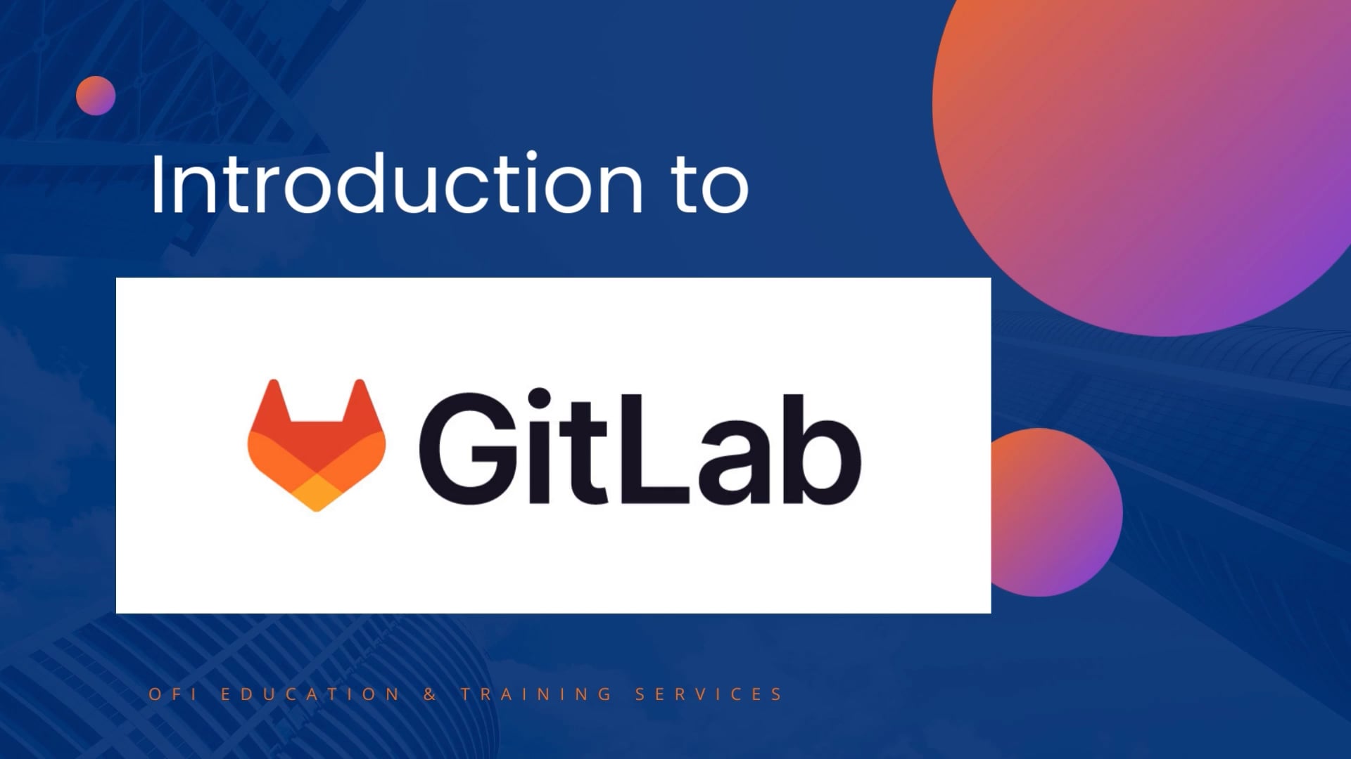 Introduction to GitLab