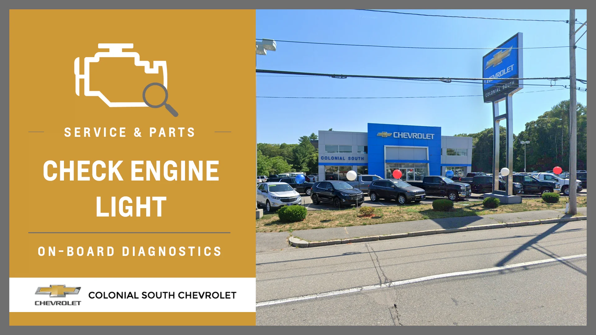 Chevrolet Check Engine Light Diagnosis North Dartmouth, MA // Colonial ...