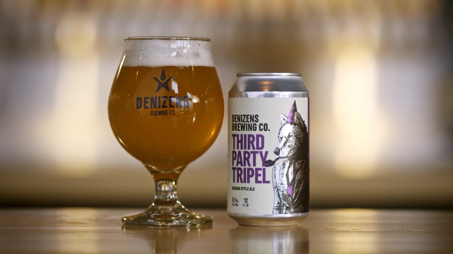 Denizens Brewing Co Third Party Tripel on Vimeo
