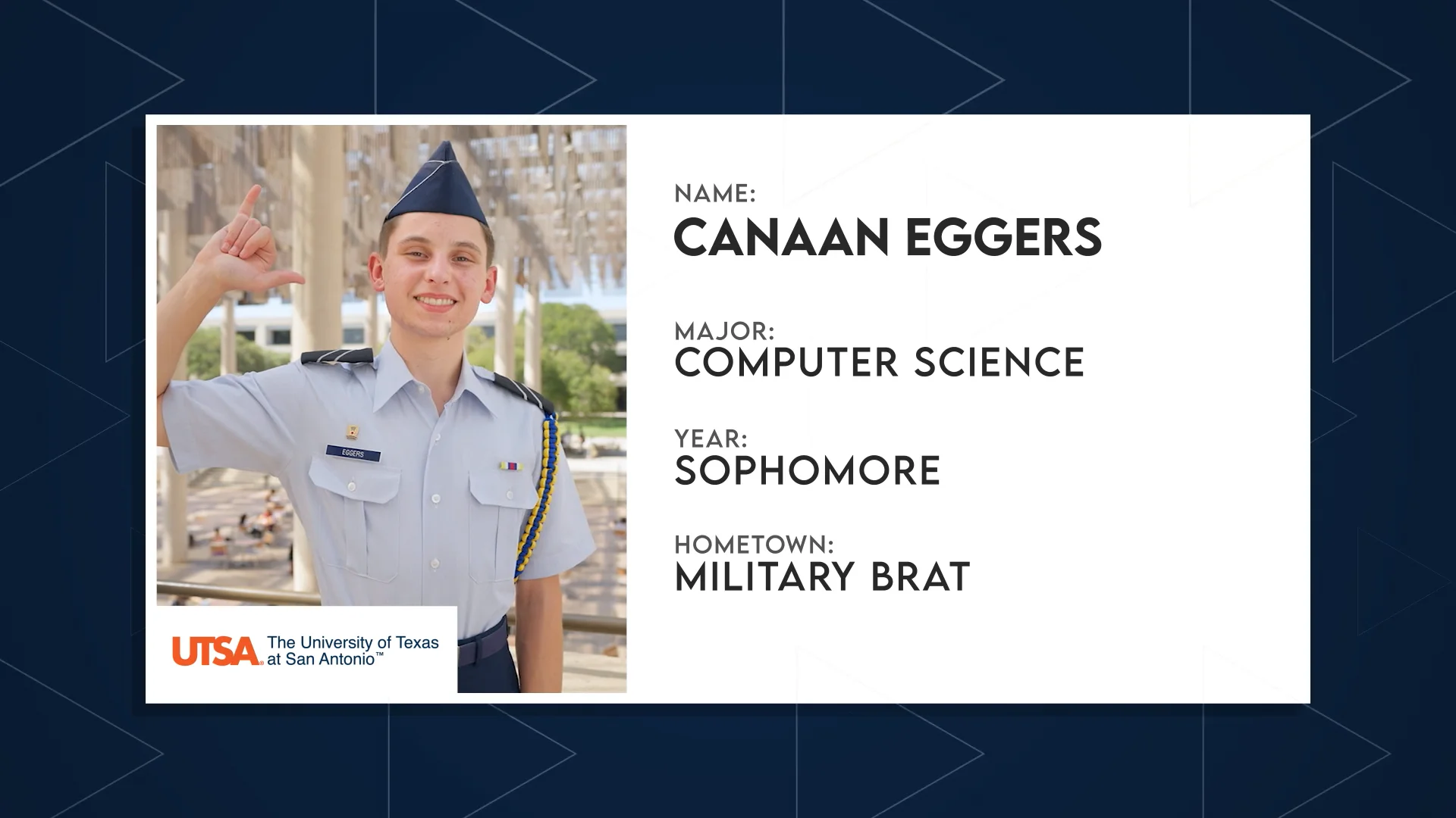 UTSA - Military Friendly on Vimeo