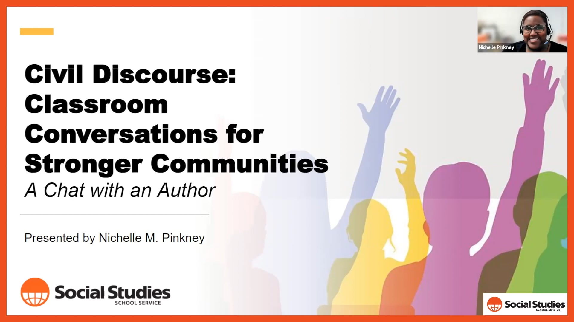 Book Talk: Civil Discourse: Classroom Conversations for Stronger ...