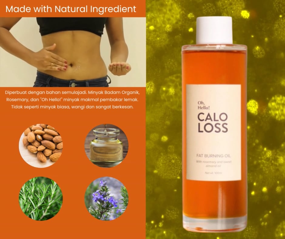 Caloloss Fat Burning Oil on Vimeo