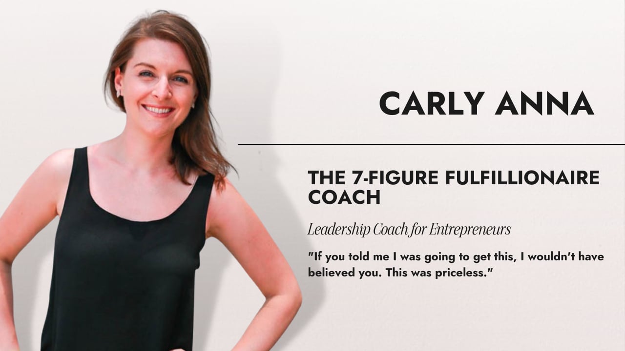 TCE Testimonial - Carly Anna on Vimeo