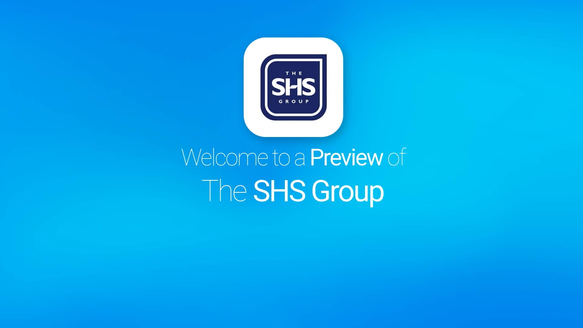 SHS Group - Mobile App Preview - SHS026W on Vimeo