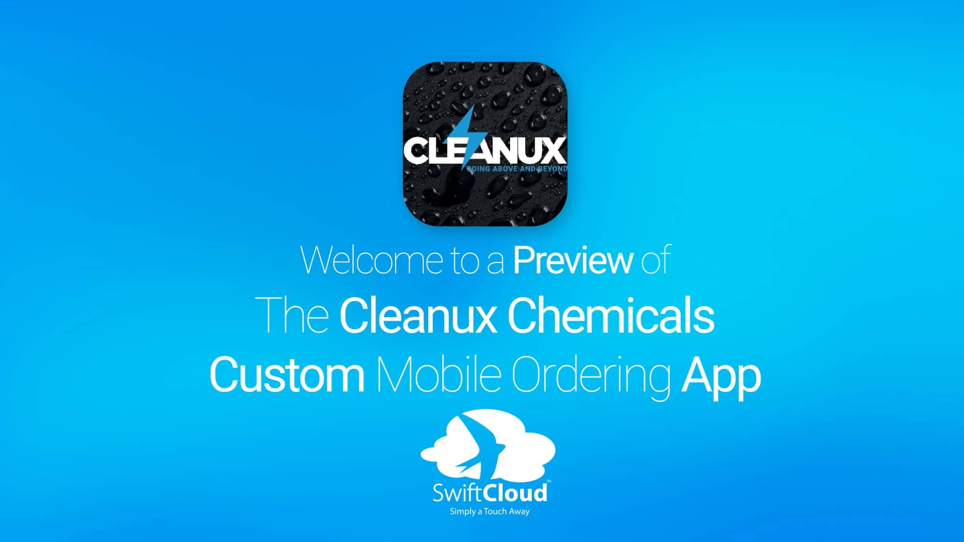 Cleanux Chemicals - Mobile App Preview - CLE835W on Vimeo