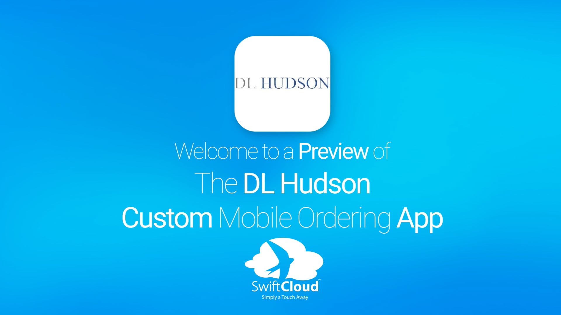 Dl Hudson - Mobile App Preview - DLH996W on Vimeo