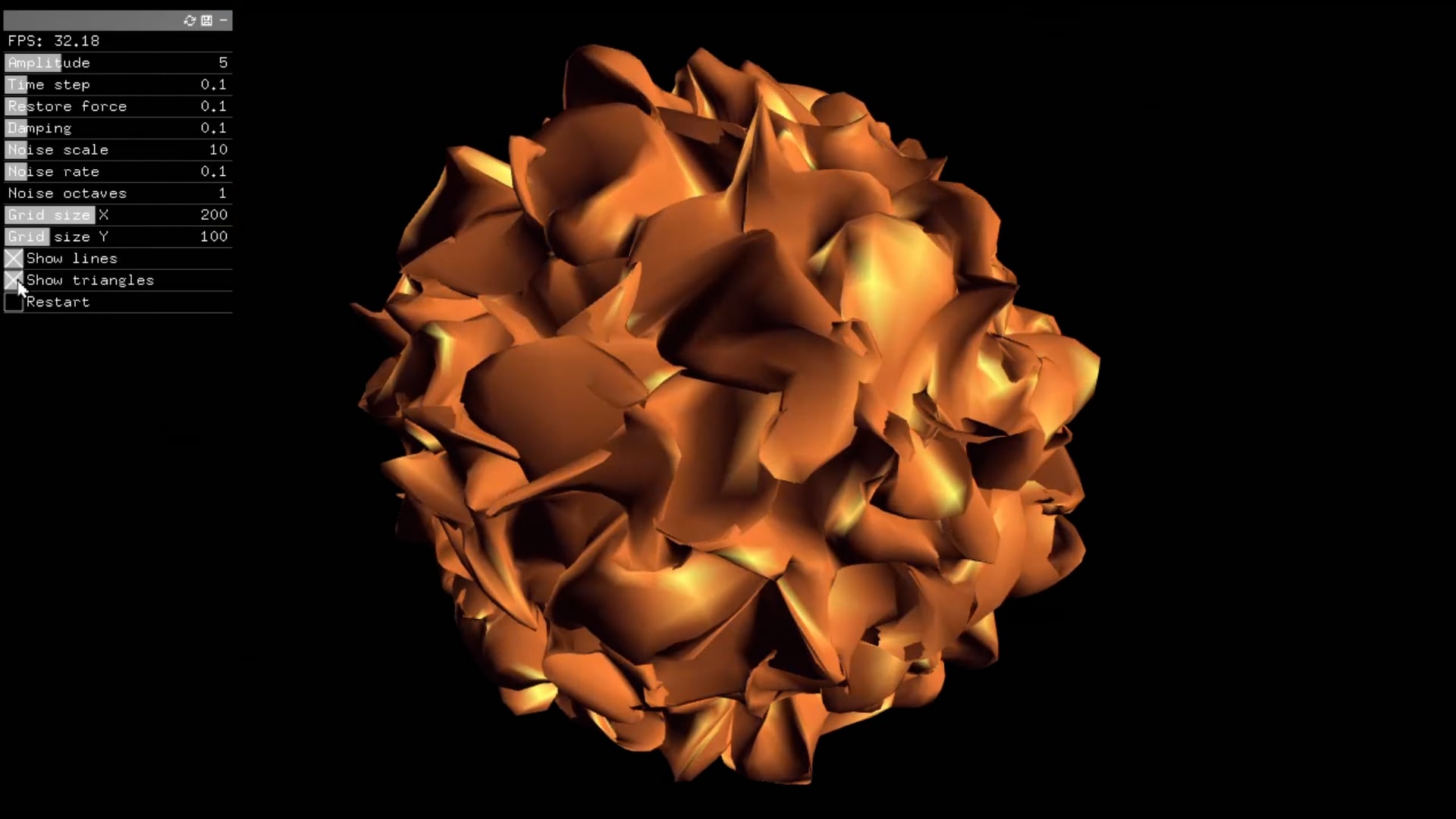 Particle system-mesh on Vimeo