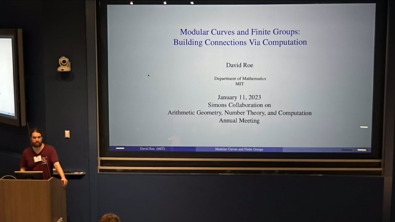 2023 Simons Collaboration on Arithmetic Geometry, Number Theory, and Computation Annual Meeting