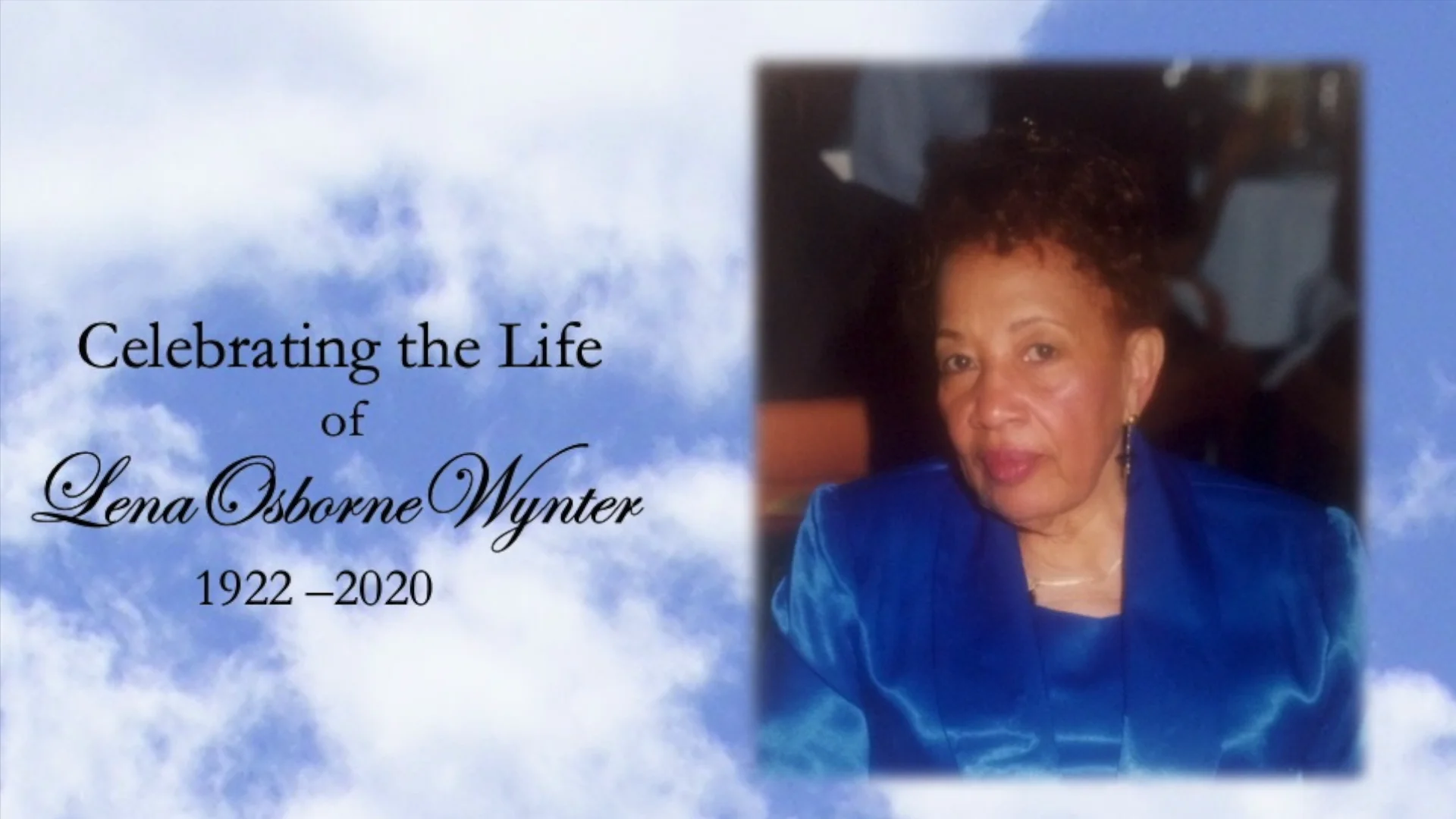 Celebrating Lena Osborne Wynter