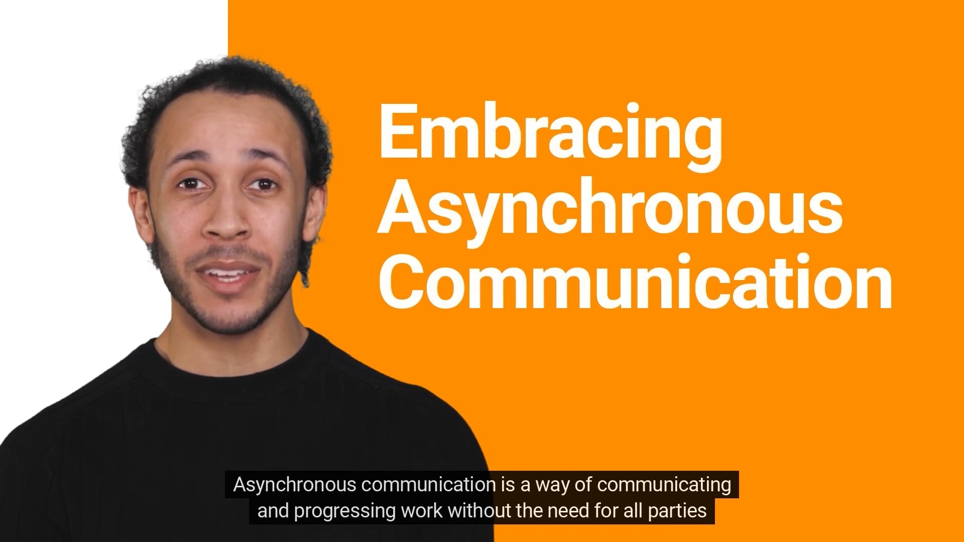 Embracing Asynchronous Communication (1) on Vimeo