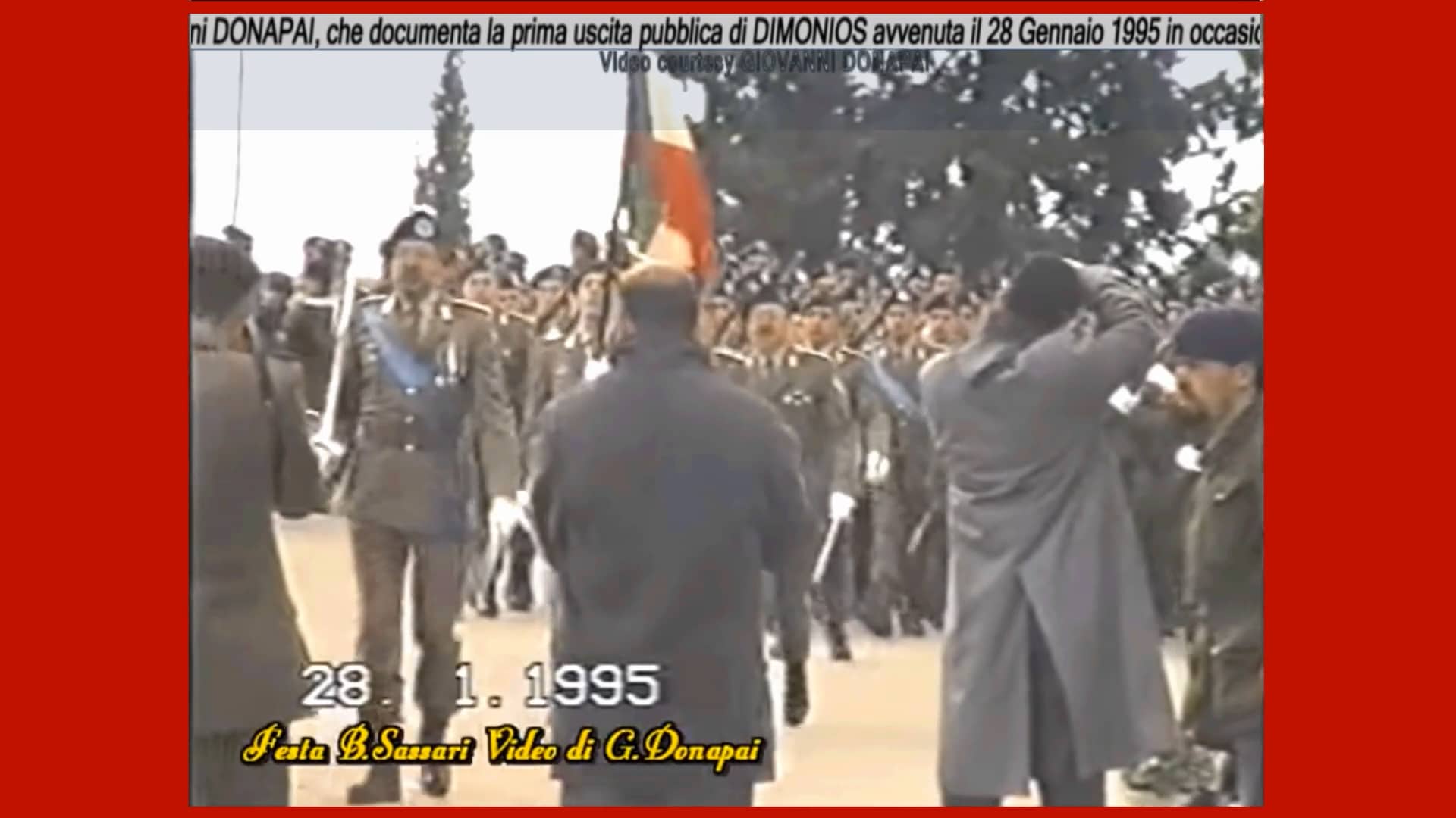 DIMONIOS, LA PRIMA ESECUZIONE: 28/01/1995 on Vimeo
