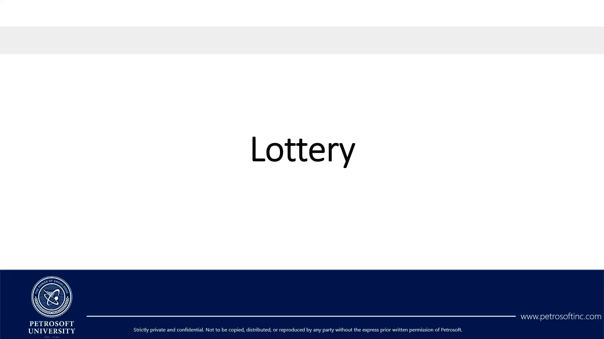 Lottery Training Recording.mp4 on Vimeo