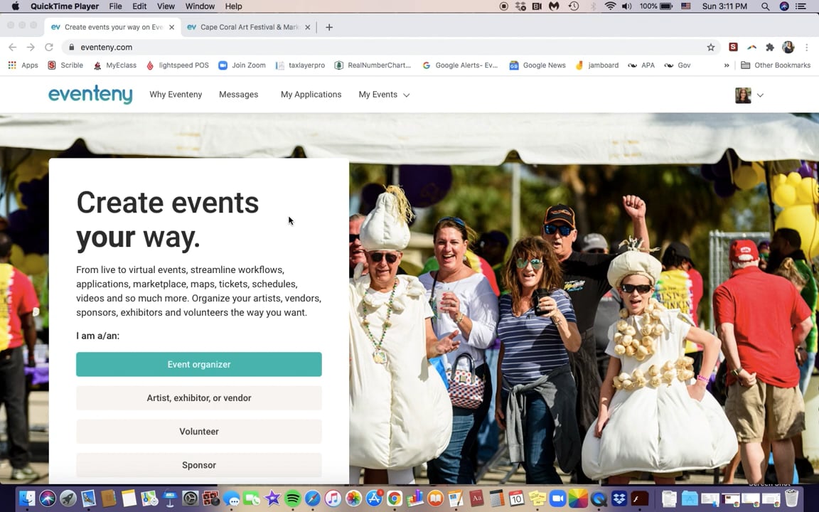 Sponsors Section on Vimeo