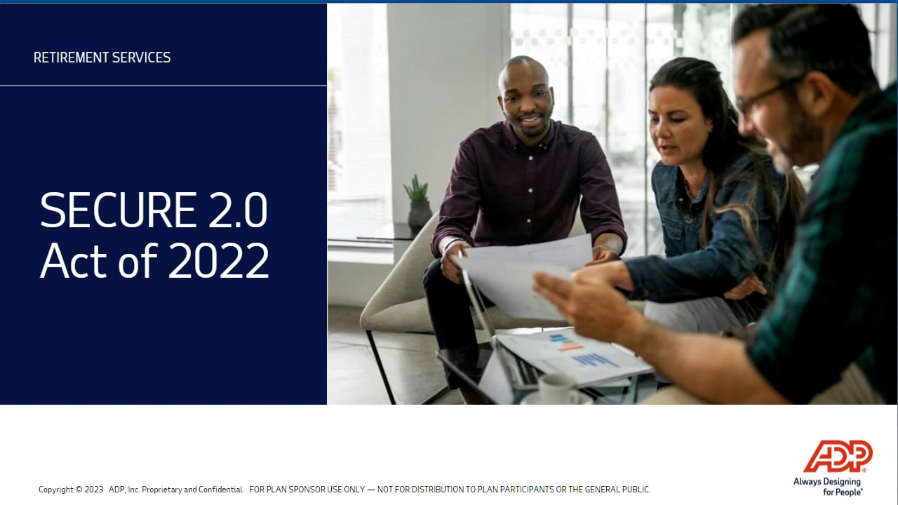 ADP Secure Act submission on Vimeo