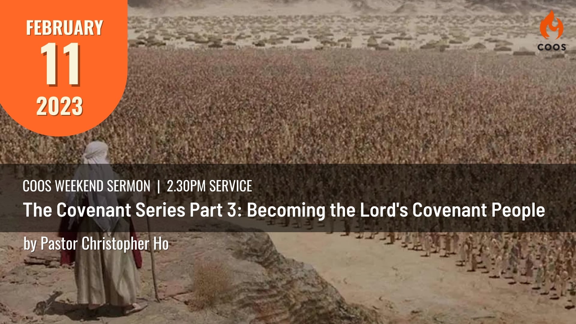 The Covenant Series Part 3: Becoming the Lord's Covenant People - [COOS ...