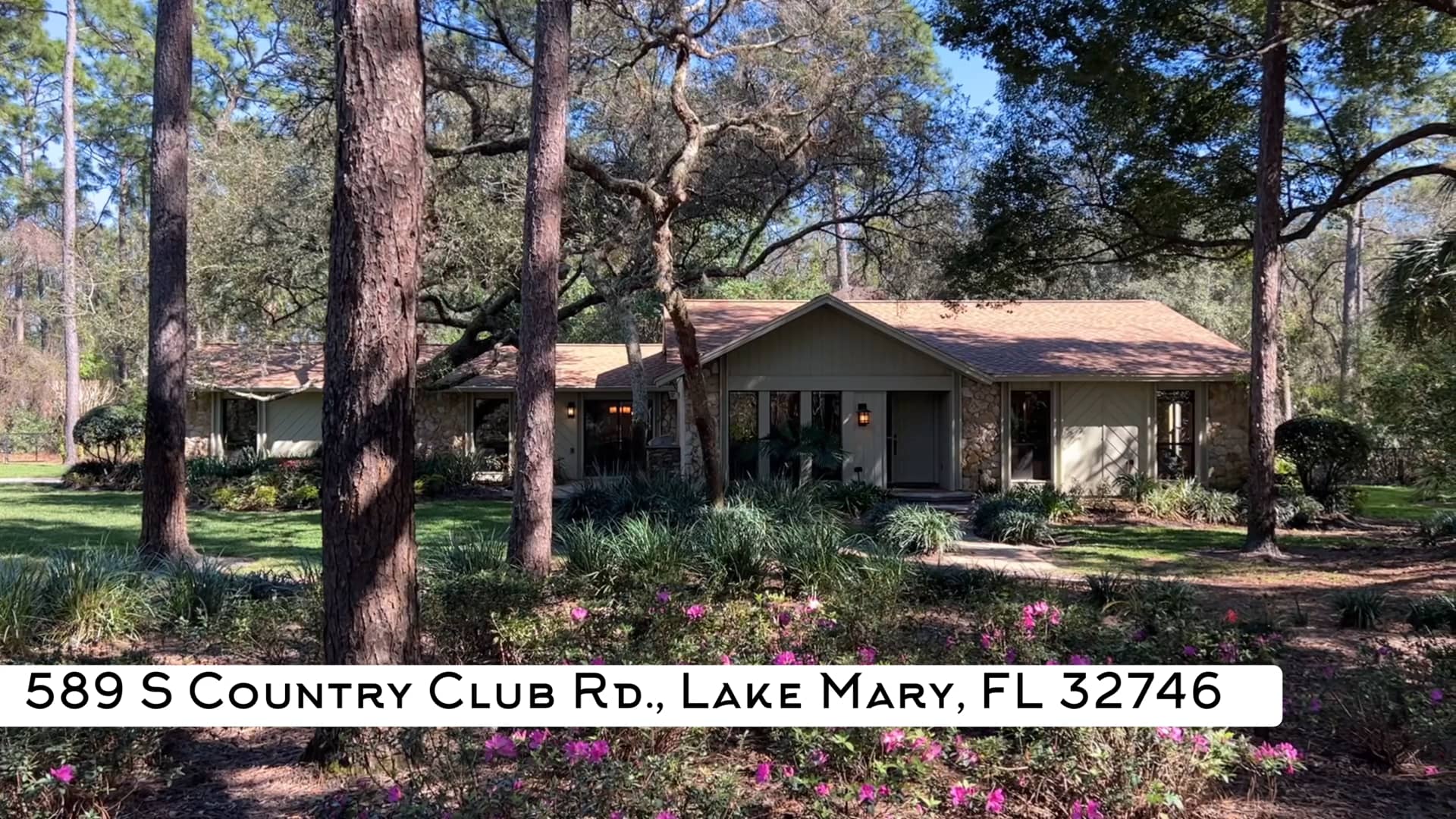 589 S Country Club Rd., Lake Mary, FL 32746 on Vimeo