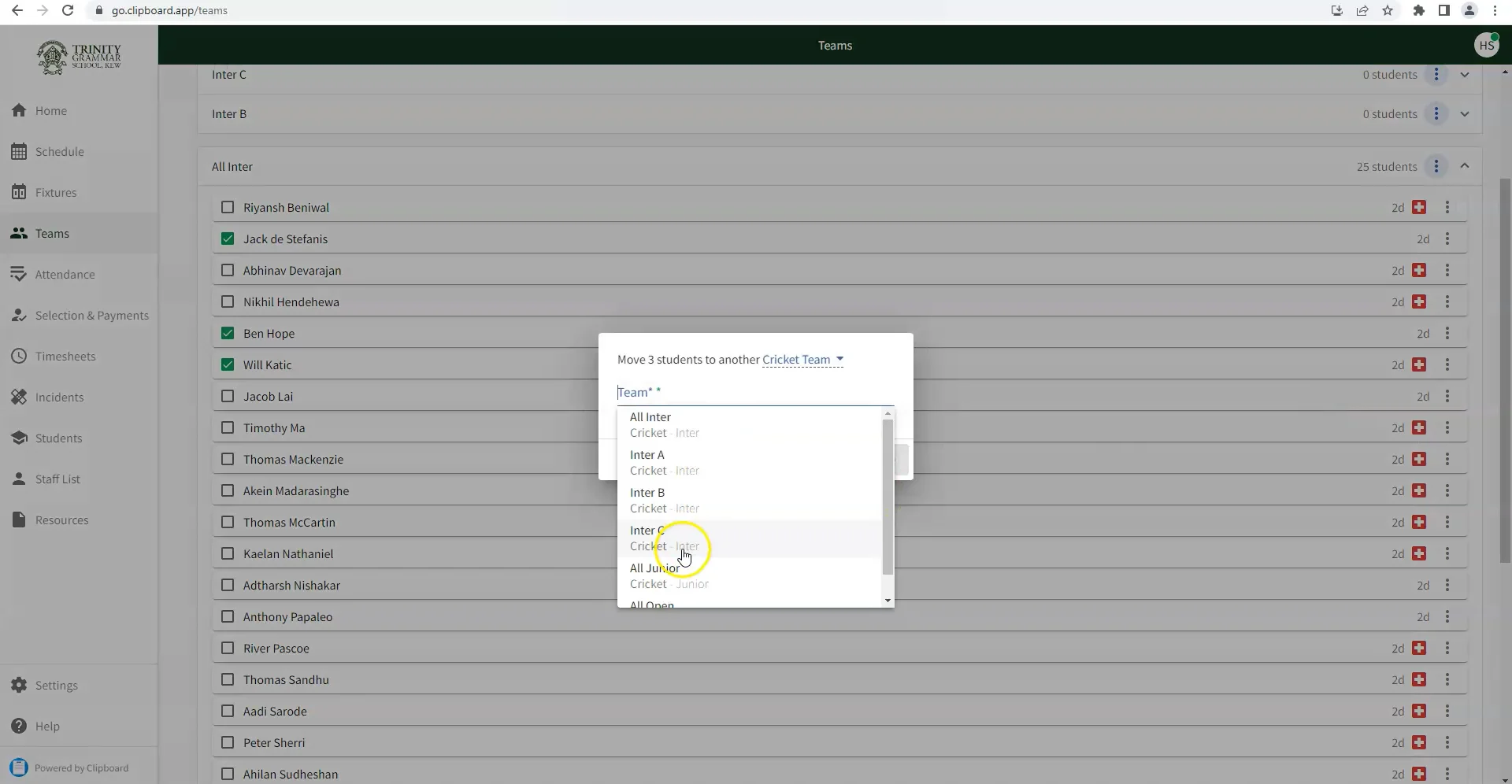Clipboard User Guide 8 - Teams Functions, Management, & Bulk Email on Vimeo
