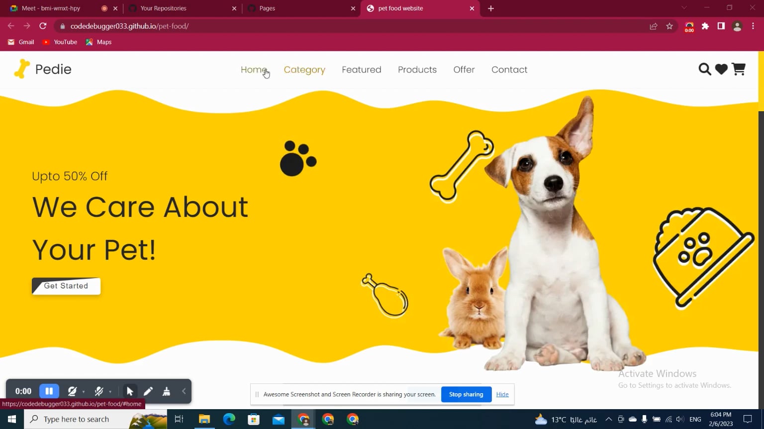 pet food website.mp4 on Vimeo