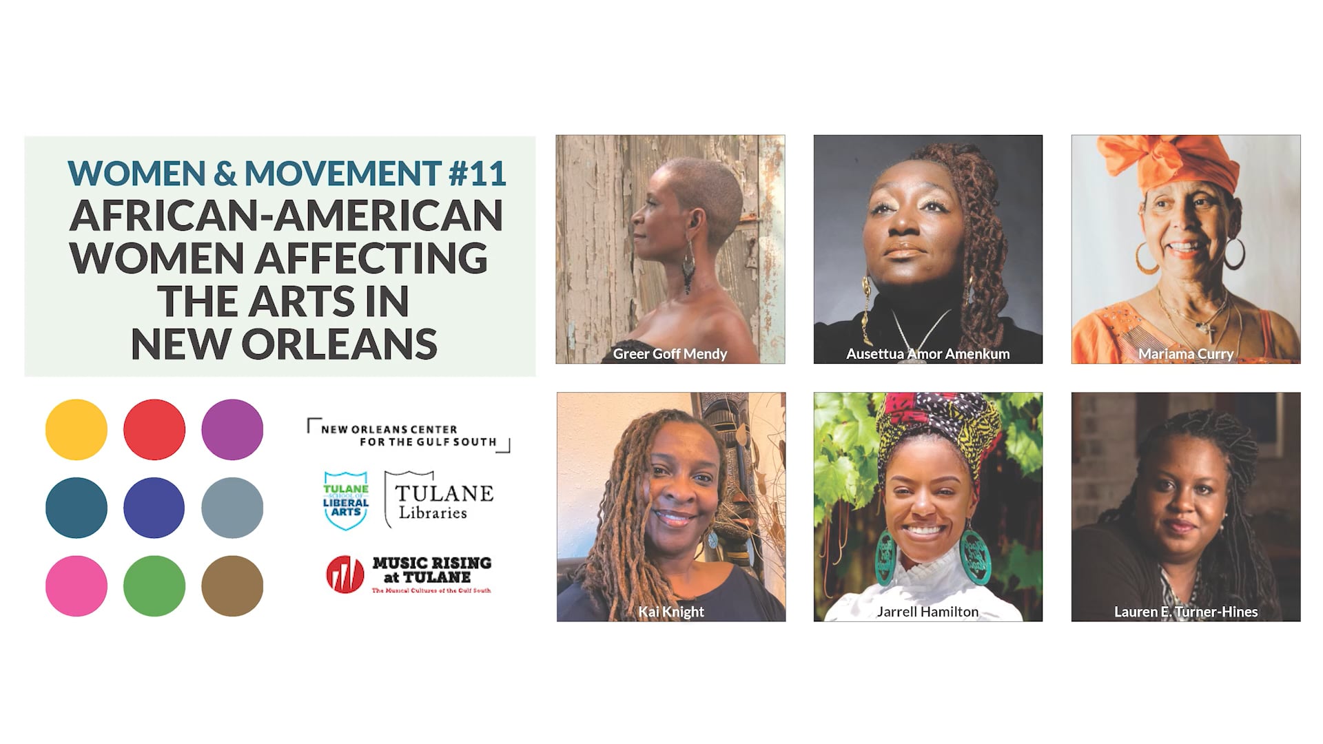 Women and Movement #11: African American Affecting the Arts in New ...