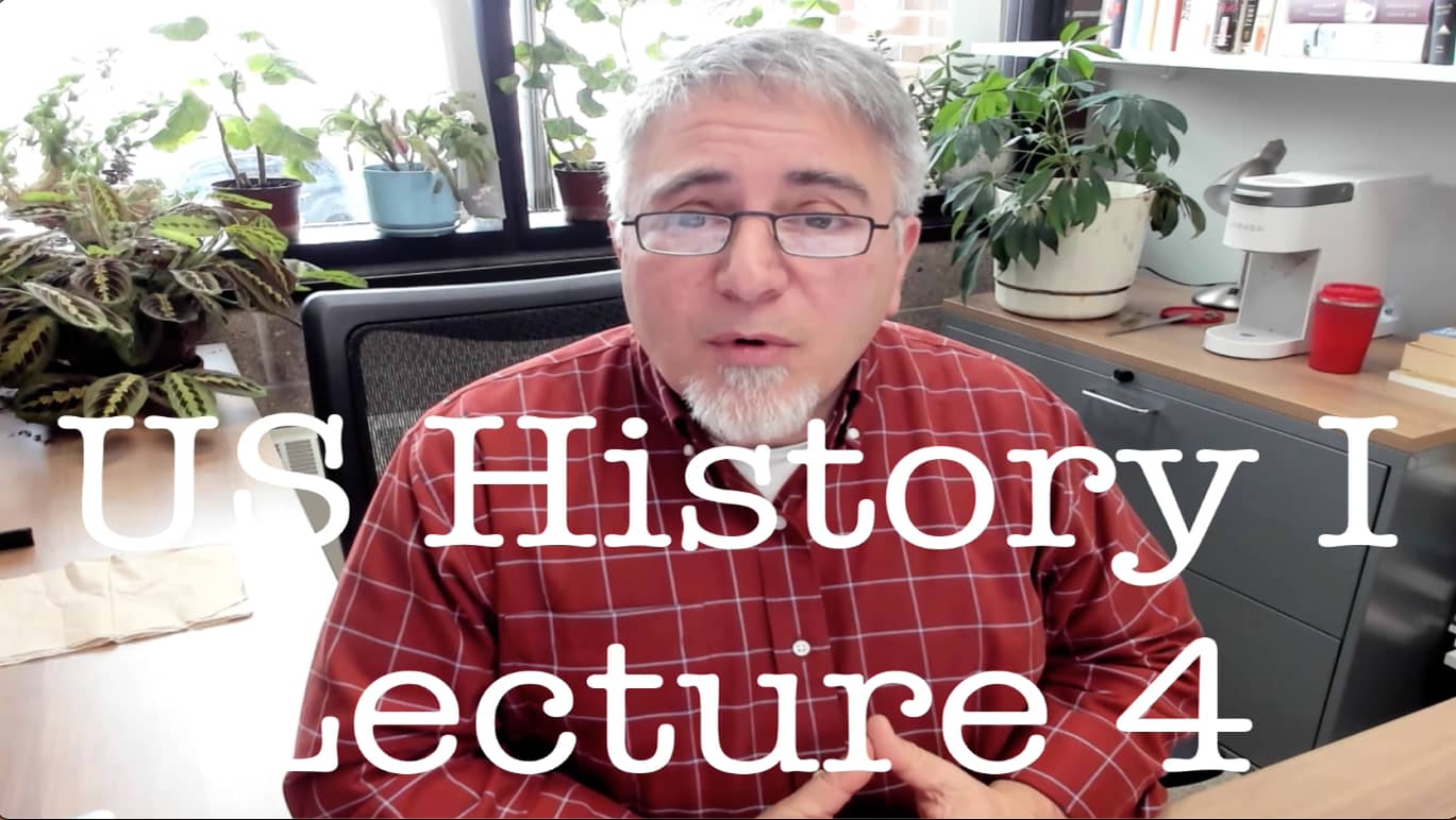 US History I, Lecture 4 on Vimeo