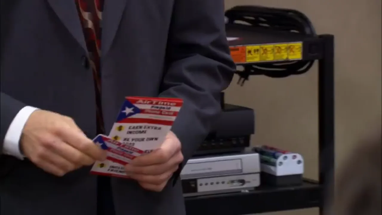 Michael's Pyramid Scheme - The Office US.mp4 on Vimeo
