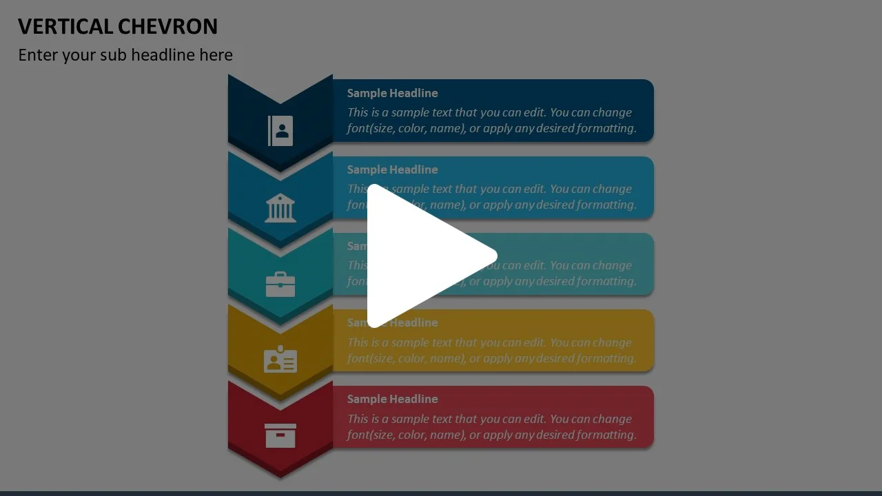 Vertical Chevron Animated Presentation - SketchBubble on Vimeo