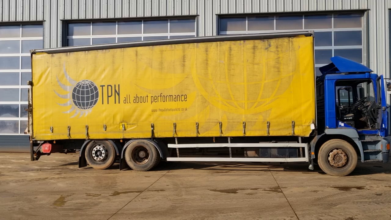 ERF 6x4, Curtainsider Lorry, Manual Gearbox (Reg. Docs. Available ...