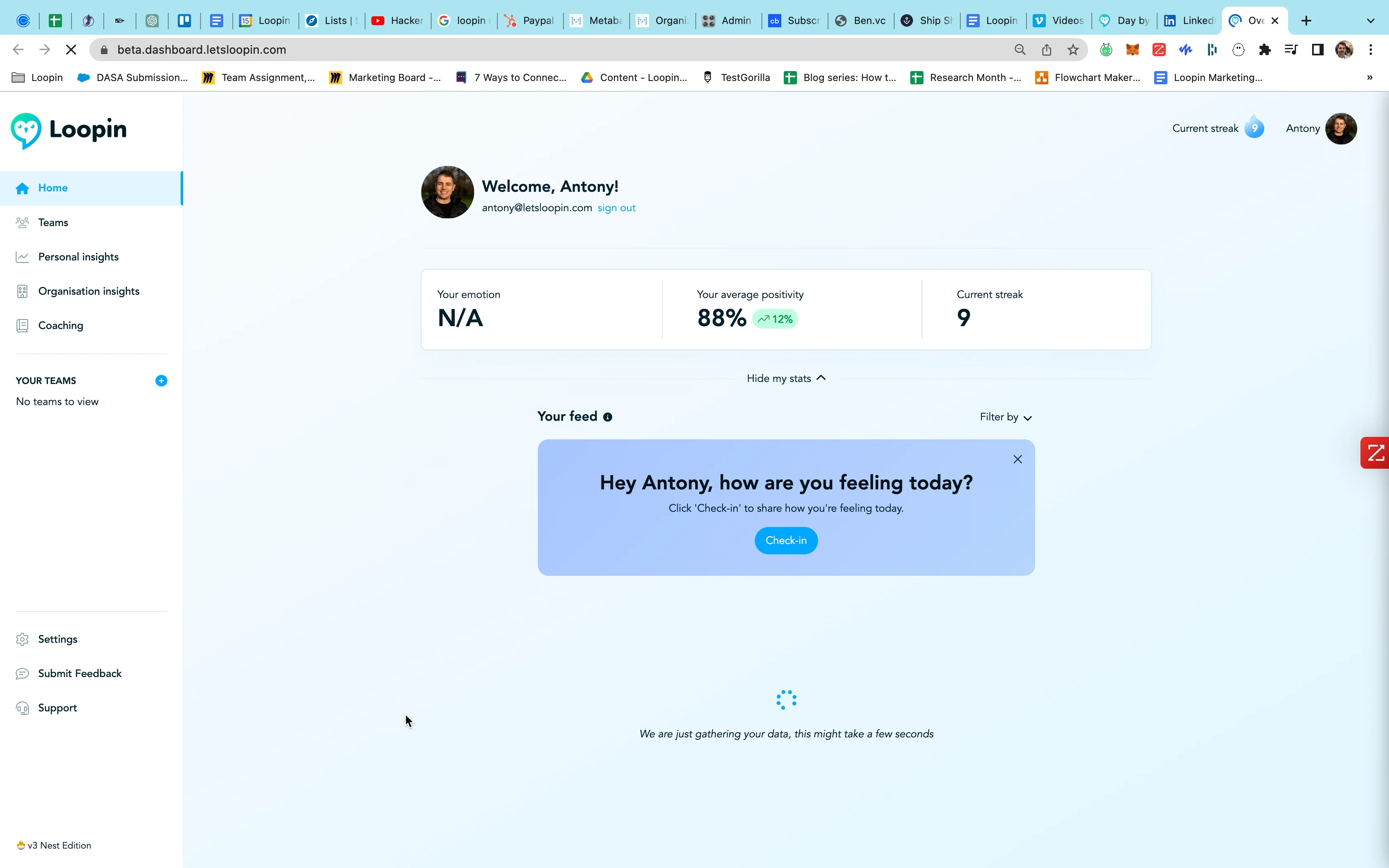 How do I access the dashboard? on Vimeo