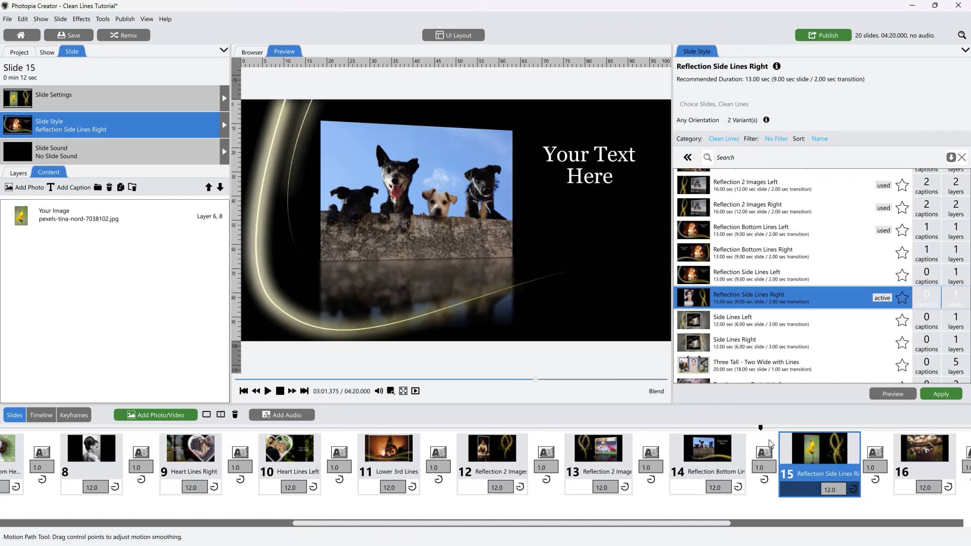 Clean Lines Tutorial on Vimeo