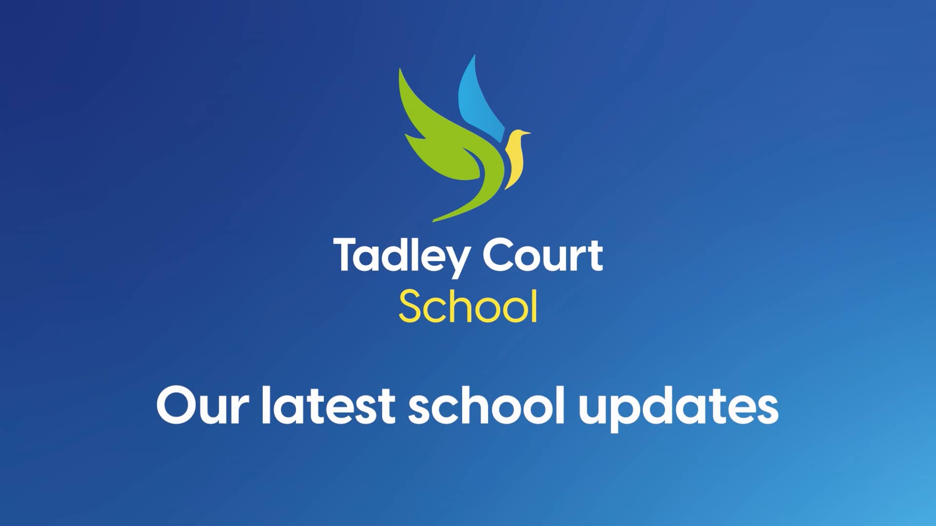 Our latest updates at Tadley Court School on Vimeo
