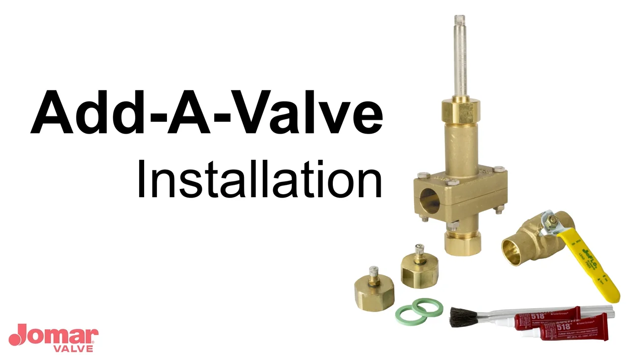 Installation Instructions: Add-A-Valve