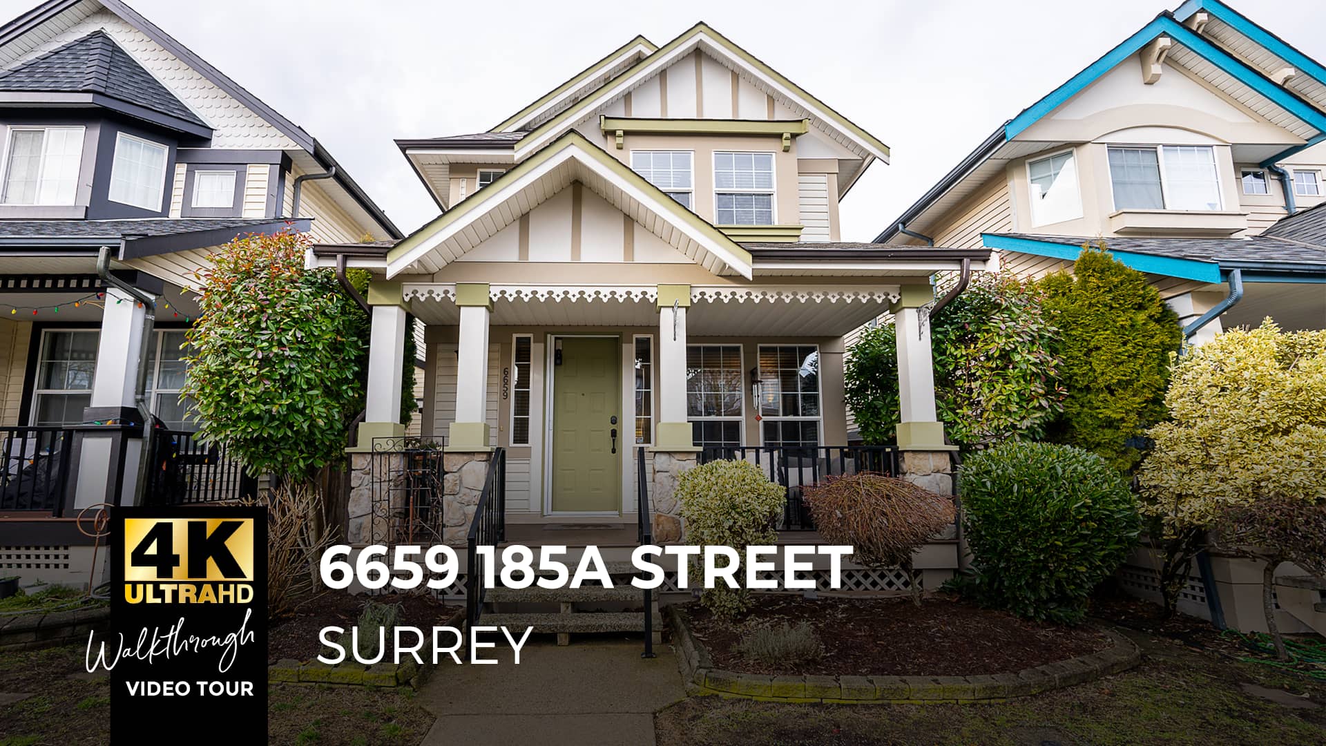 6659 185A Street, Surrey for Tony Zandbergen | Real Estate 4K Ultra HD ...