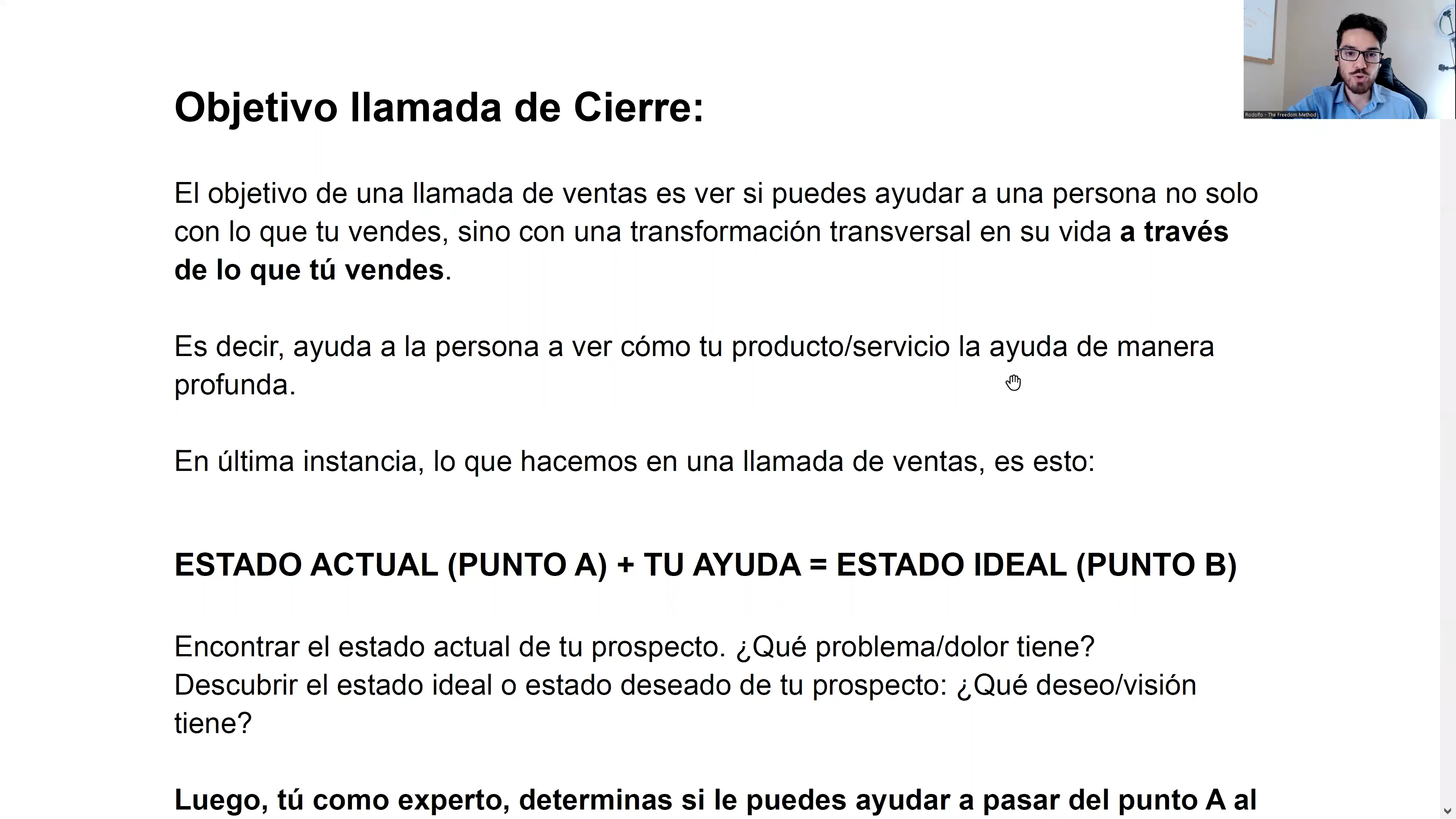 BONUS - Estructura de ventas con Rodolfo Osorio on Vimeo