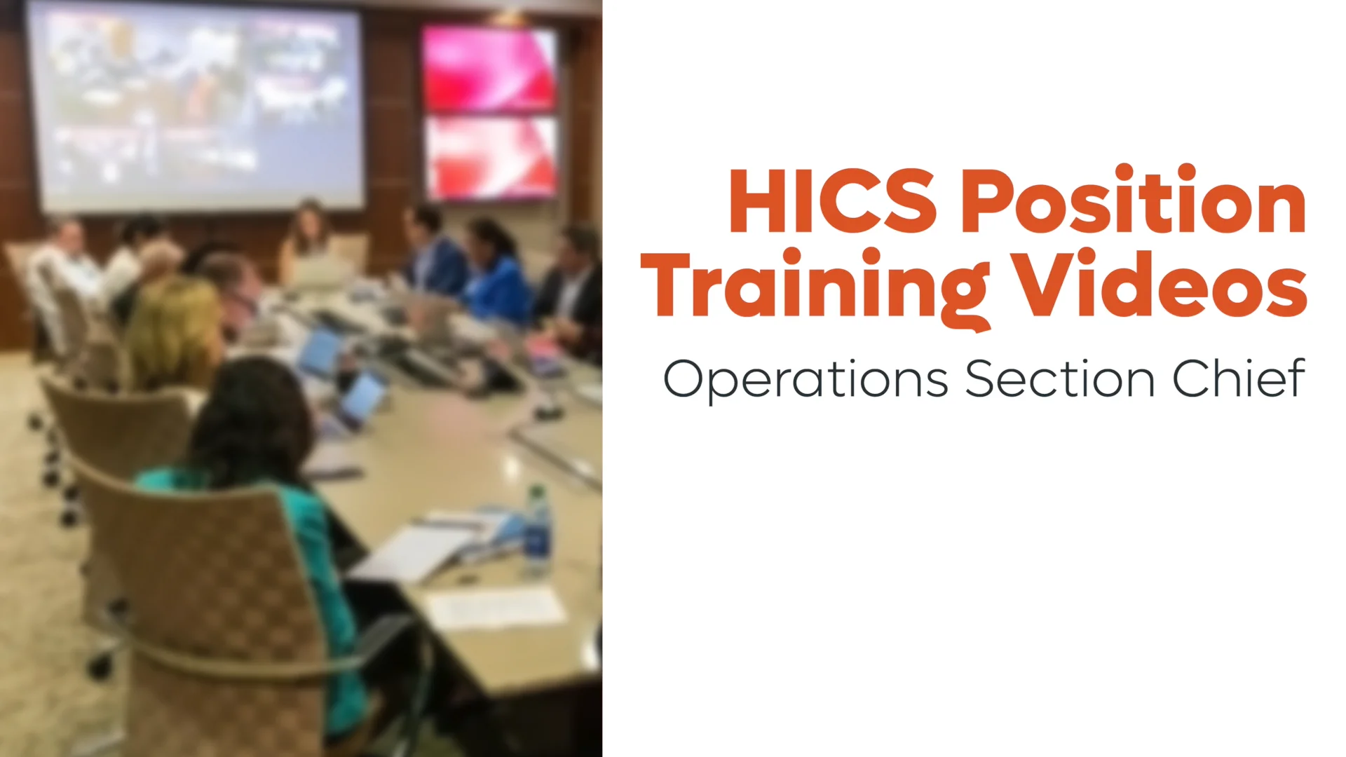 Operations Section Chief